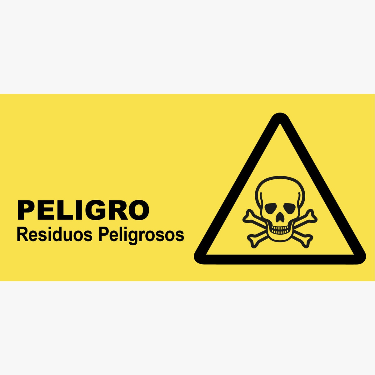 Peligro Residuos Peligrosos-AP24 — Señaliza Chile