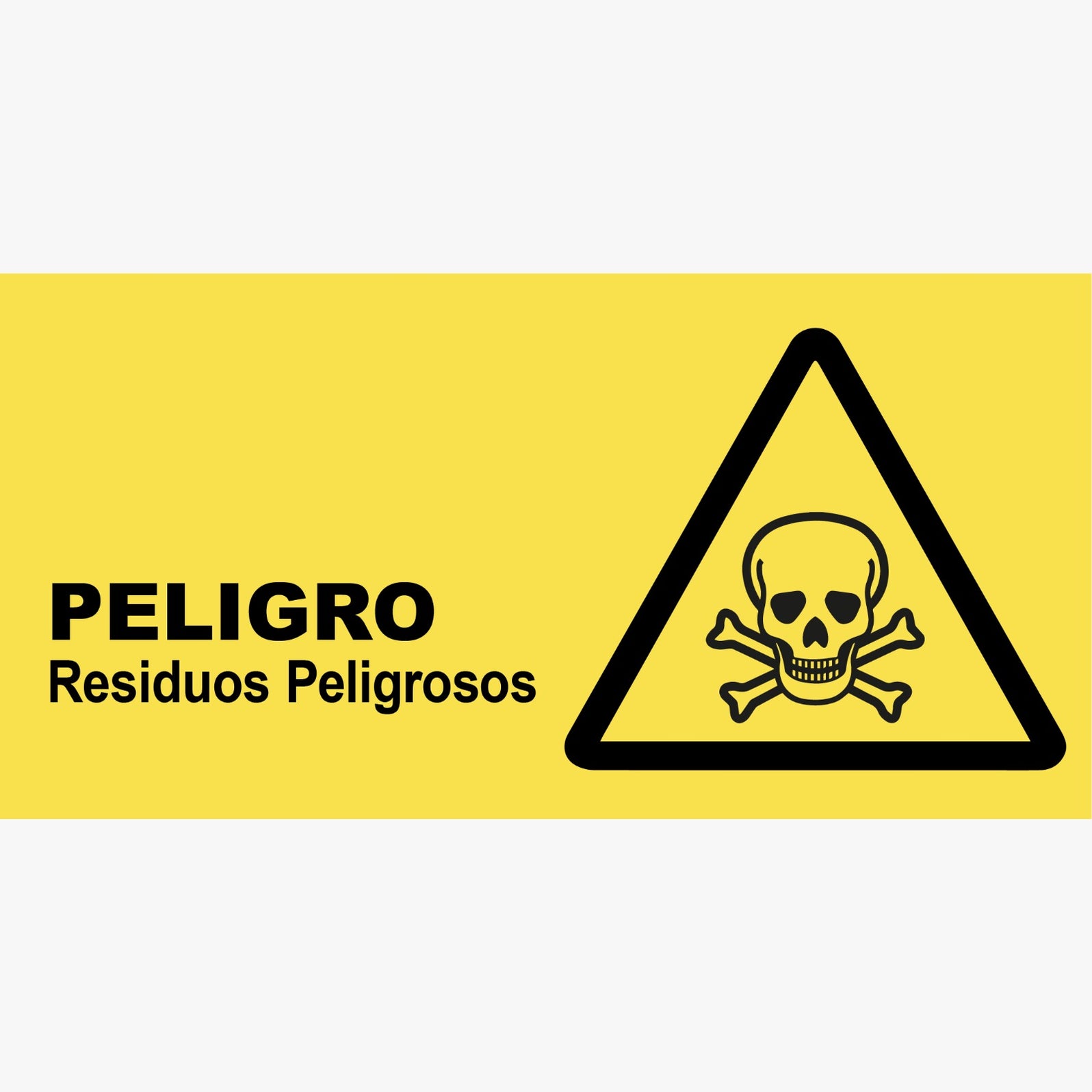 Peligro Residuos Peligrosos-AP24 — Señaliza Chile