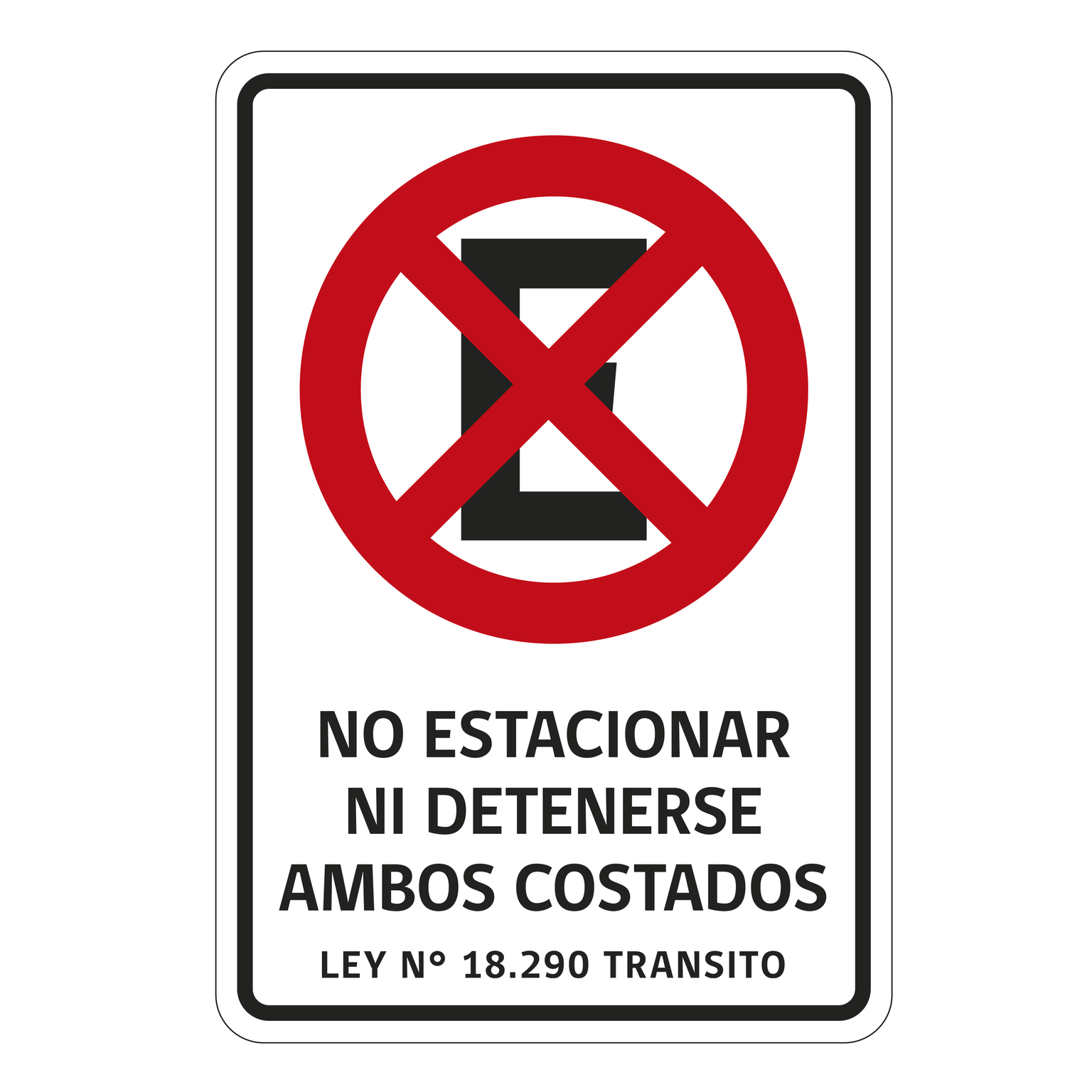 Señaléticas Viales Reglamentarias — Señaliza Chile